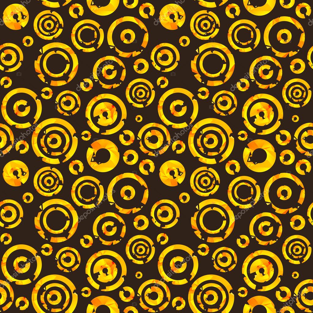 Gold circles pattern Stock Vector Image by ©Lorelinka #57680461