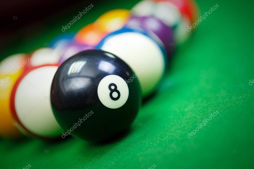 Pool Table Balls Photography