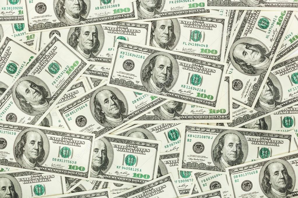 Paper money dolar. background of banknotes Stock Illustration by ©arck ...