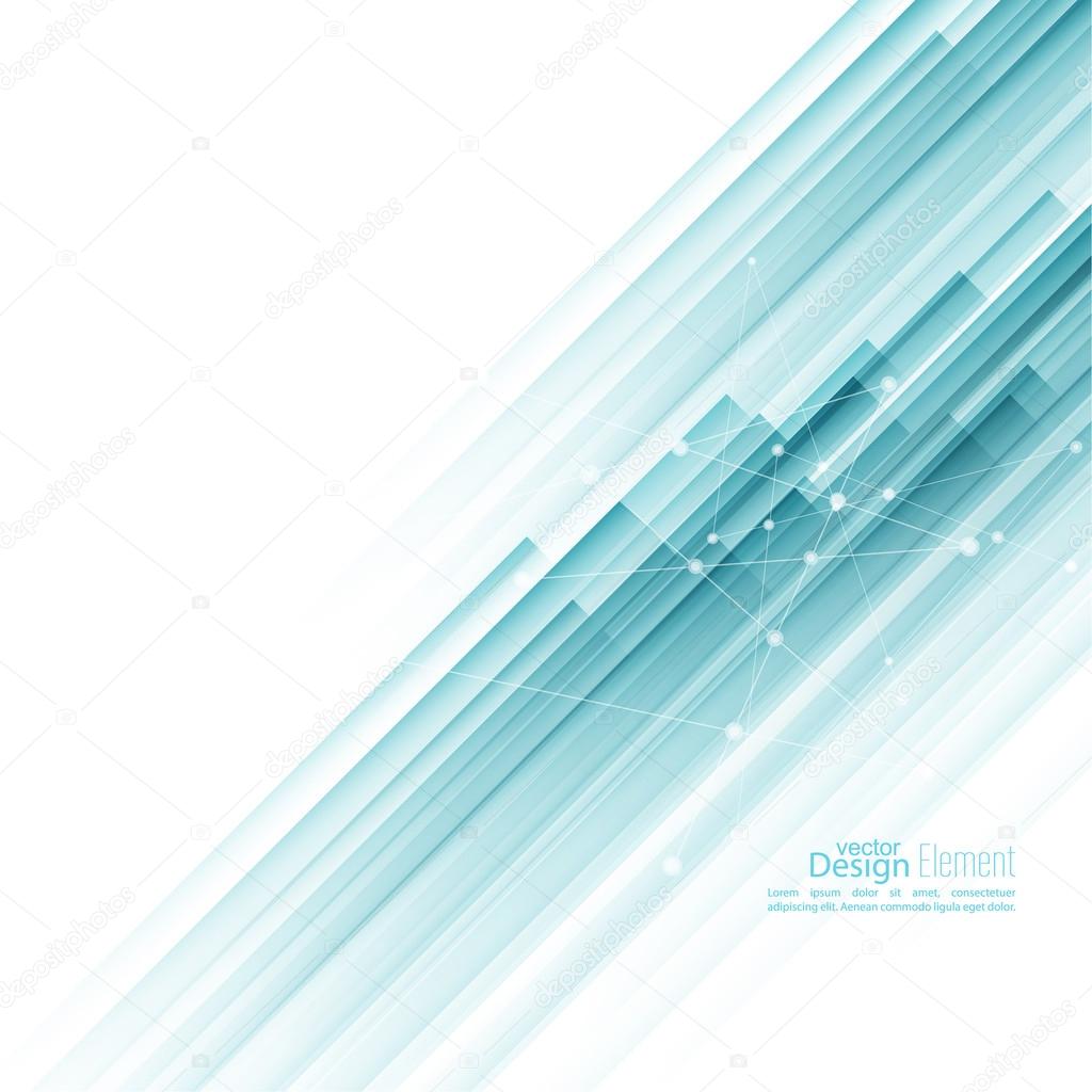 Abstract background with blue stripes. Stock Vector Image by ©sumkinn ...
