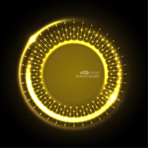 Abstract techno background. Stock Vector Image by ©sumkinn #108054164