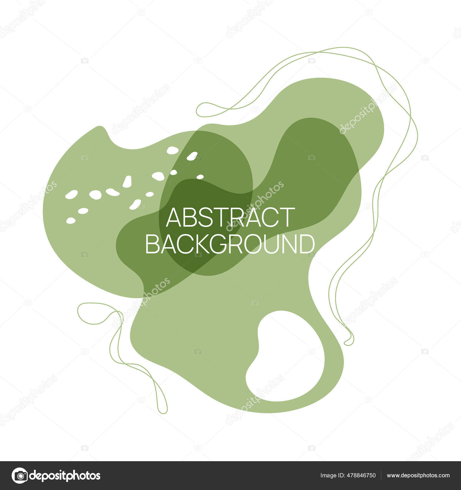 Liquid frame of organic form. Stock Vector by ©sumkinn 478846750