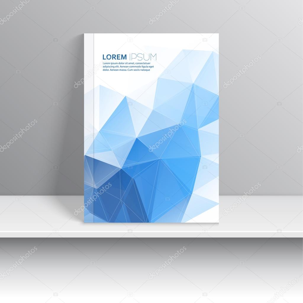 Magazine cover standing on a shelf with gray shadows. Stock Vector ...