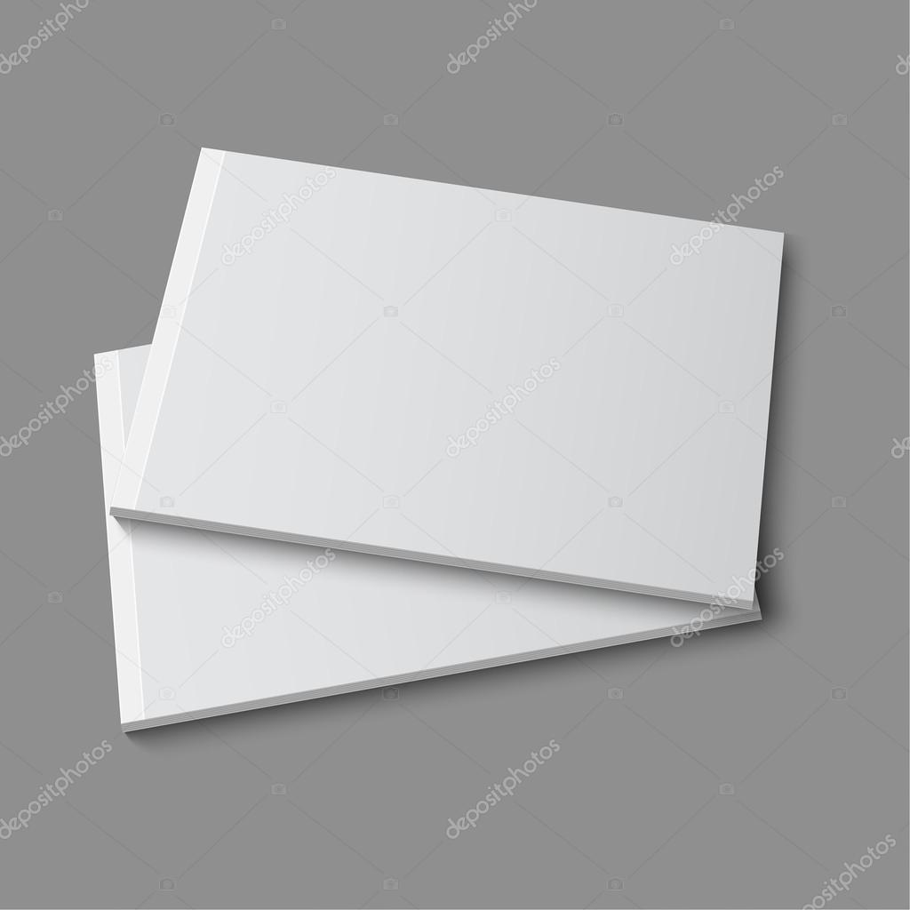Blank empty magazine, album or book Stock Vector Image by ©sumkinn ...