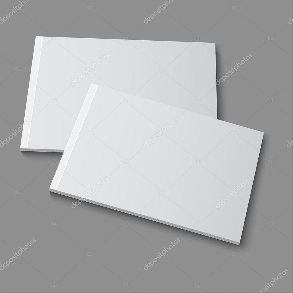 Blank empty magazine, album or book Stock Vector Image by ©sumkinn ...