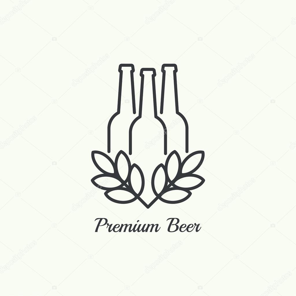Beer brewery emblems. Stock Vector by ©sumkinn 70887175
