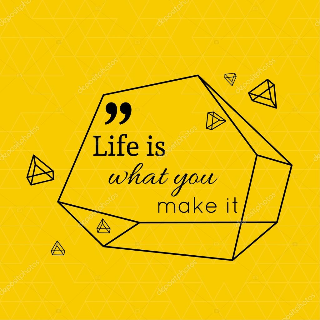 Inspirational quote Stock Vector by ©sumkinn 76580959