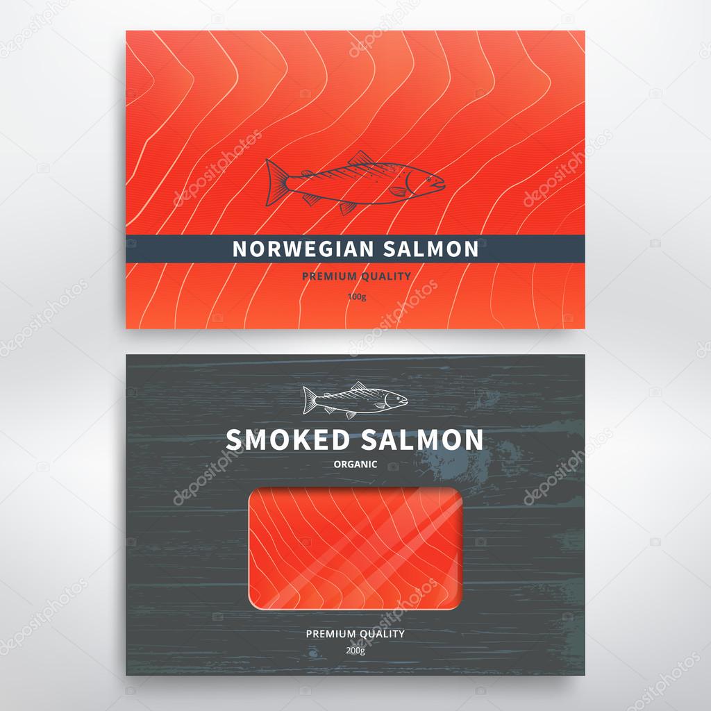 Packaging for fish Stock Vector by ©garo_g 94161318