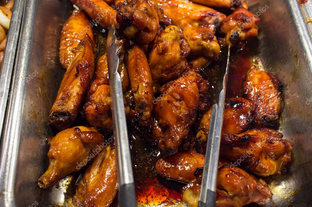 BBQ Chicken Buffet Stock Photo by ©ezumeimages 111696678