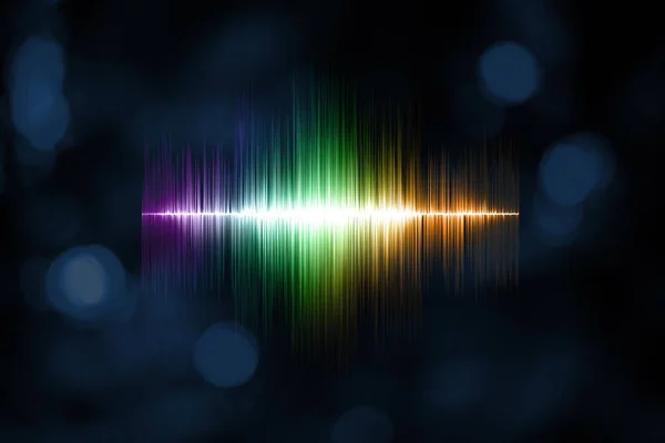 Colorful Neon Soundwave Stock Photo by ©ezumeimages 132221456