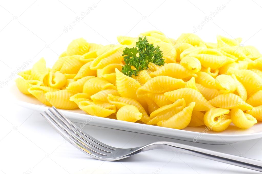 Shell Macaroni and Cheese — Stock Photo © ezumeimages #51900633