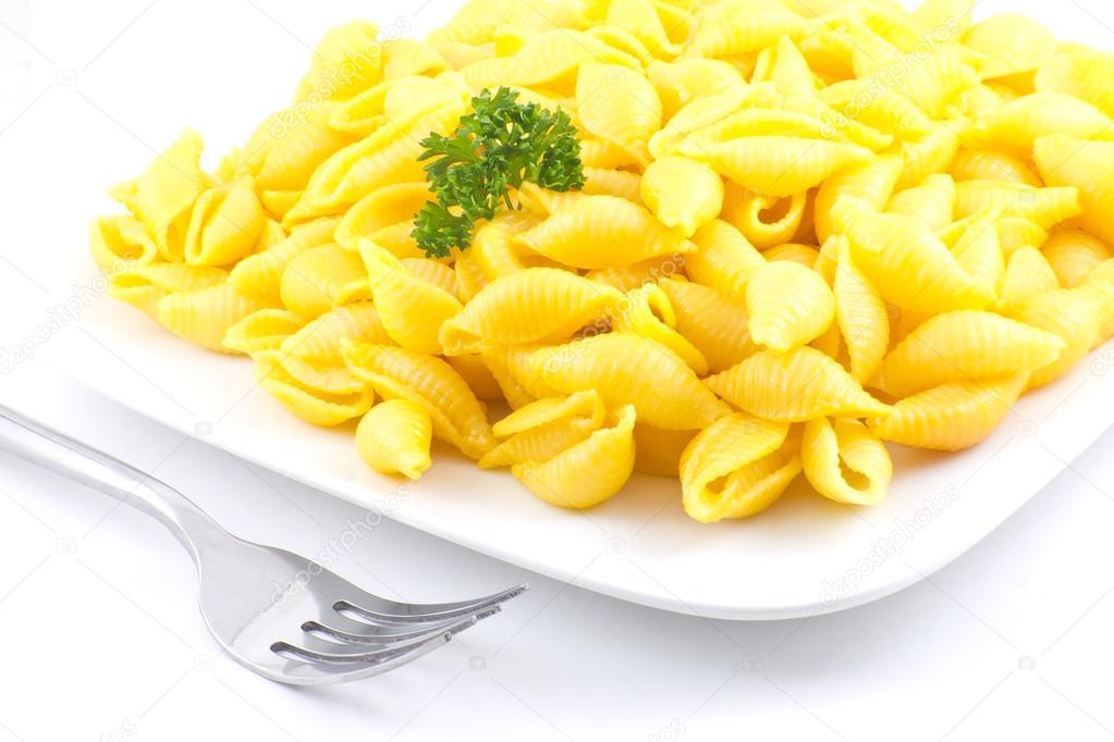 Shell Macaroni and Cheese — Stock Photo © ezumeimages #51901125