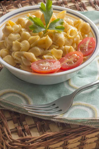Shell Macaroni and Cheese — Stock Photo © ezumeimages #51901125