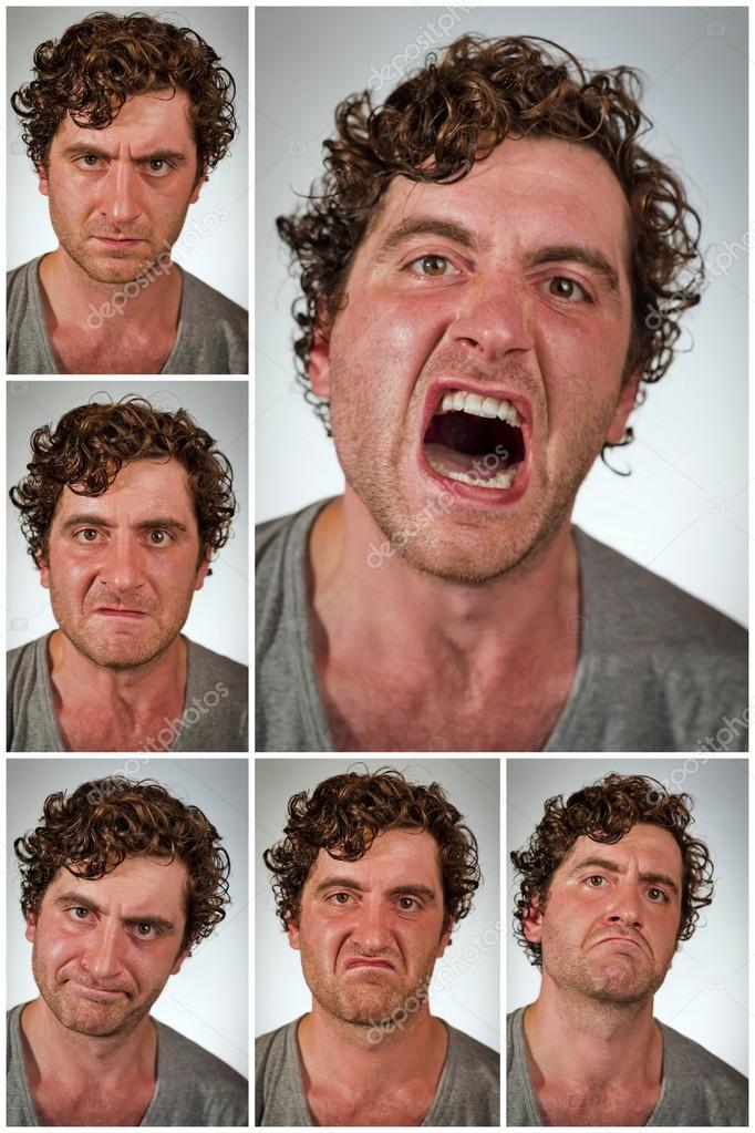 실제 사람 얼굴 표정 — 스톡 사진 © ezumeimages #79858968