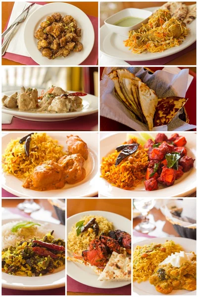 Indian food collage Stock Photos, Royalty Free Indian food collage ...