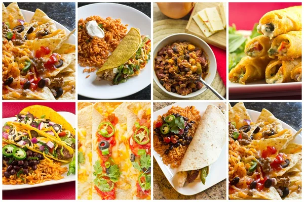 Pictures: pub food | Collage of pub food. — Stock Photo © Hannamariah ...