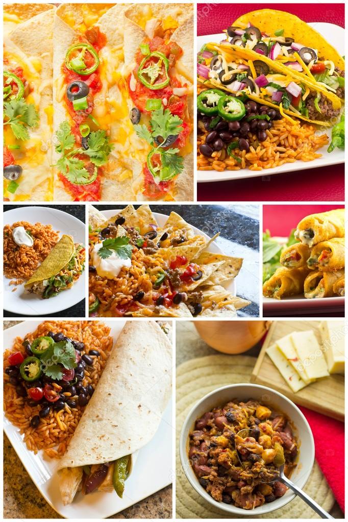 collage de comida mexicana 2022