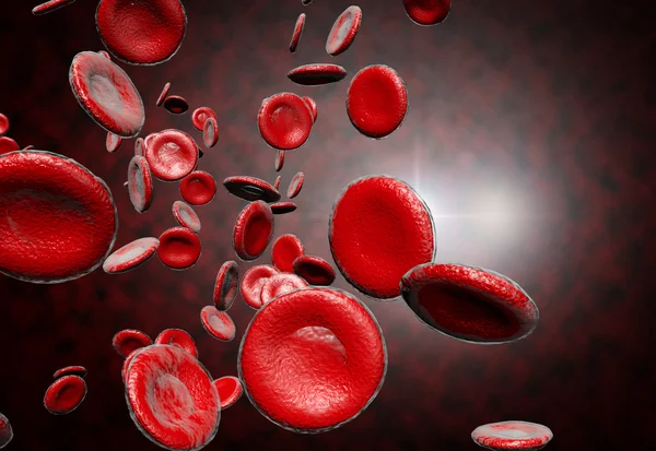 Blood cells — Stock Photo © gl0ck #10428419