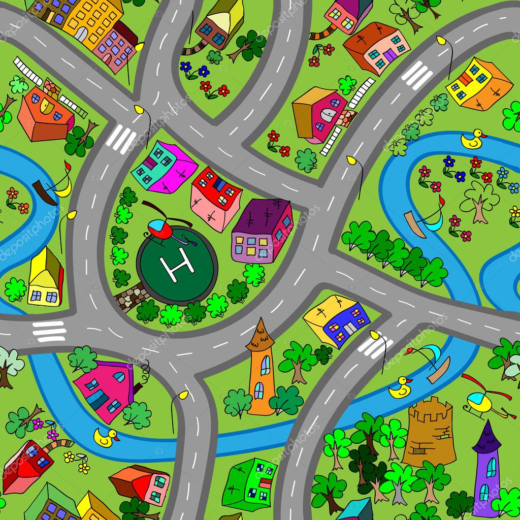 รวมกัน 101+ ภาพ Map แผนที่การ์ตูน อัปเดต