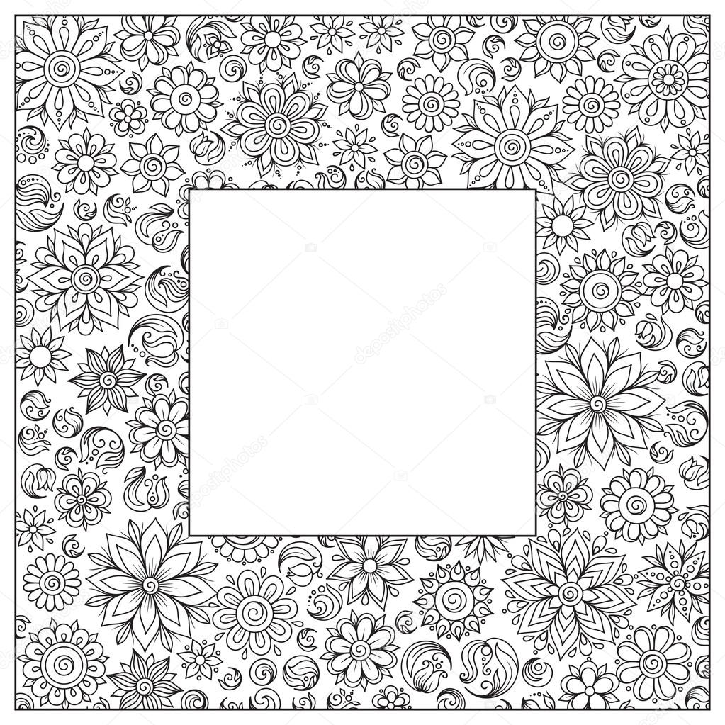 Pattern for coloring book. Stock Photo by ©karpenyuk 103847944