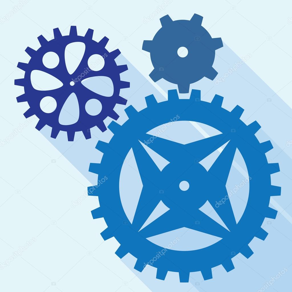 Mecanismo de engranaje icono Vector de stock #91293202 de ©virinaflora