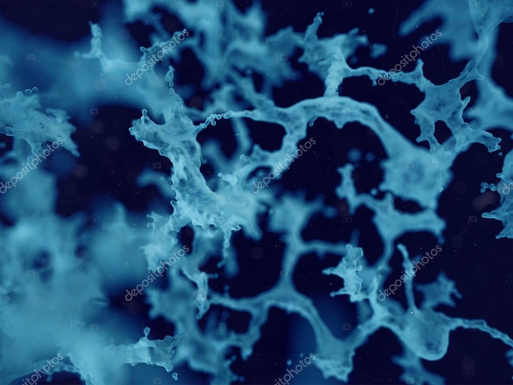 Abstract blue structure Stock Photo by ©wacomka 91001450