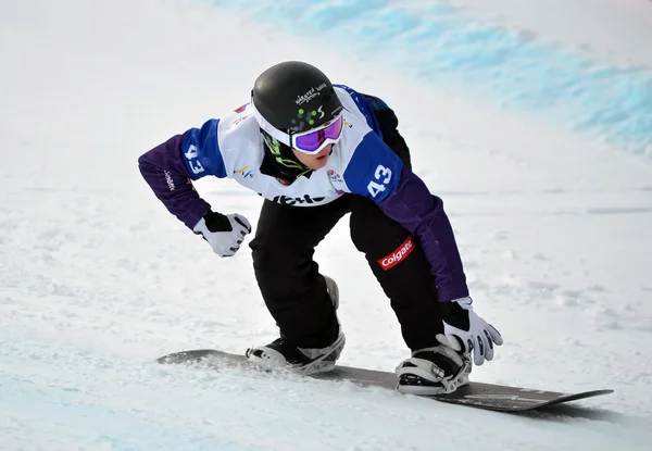 FIS Snowboard World Cup Snowboard Cross - Stock Image - Everypixel
