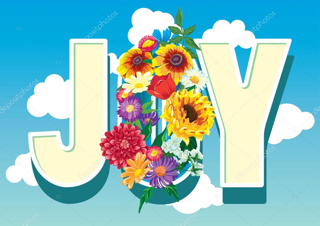 Floral joy Graphic Design Stock Vector Image by ©ashusha #110918094
