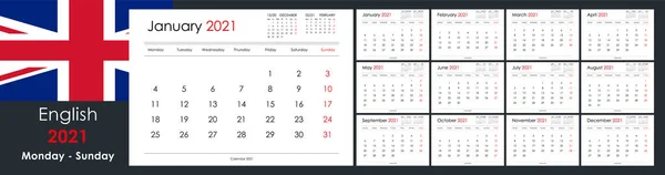 ⬇ Скачать картинки Английский календарь, стоковые фото Английский ...
