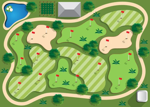 Golf course map Stock Photos, Royalty Free Golf course map Images ...