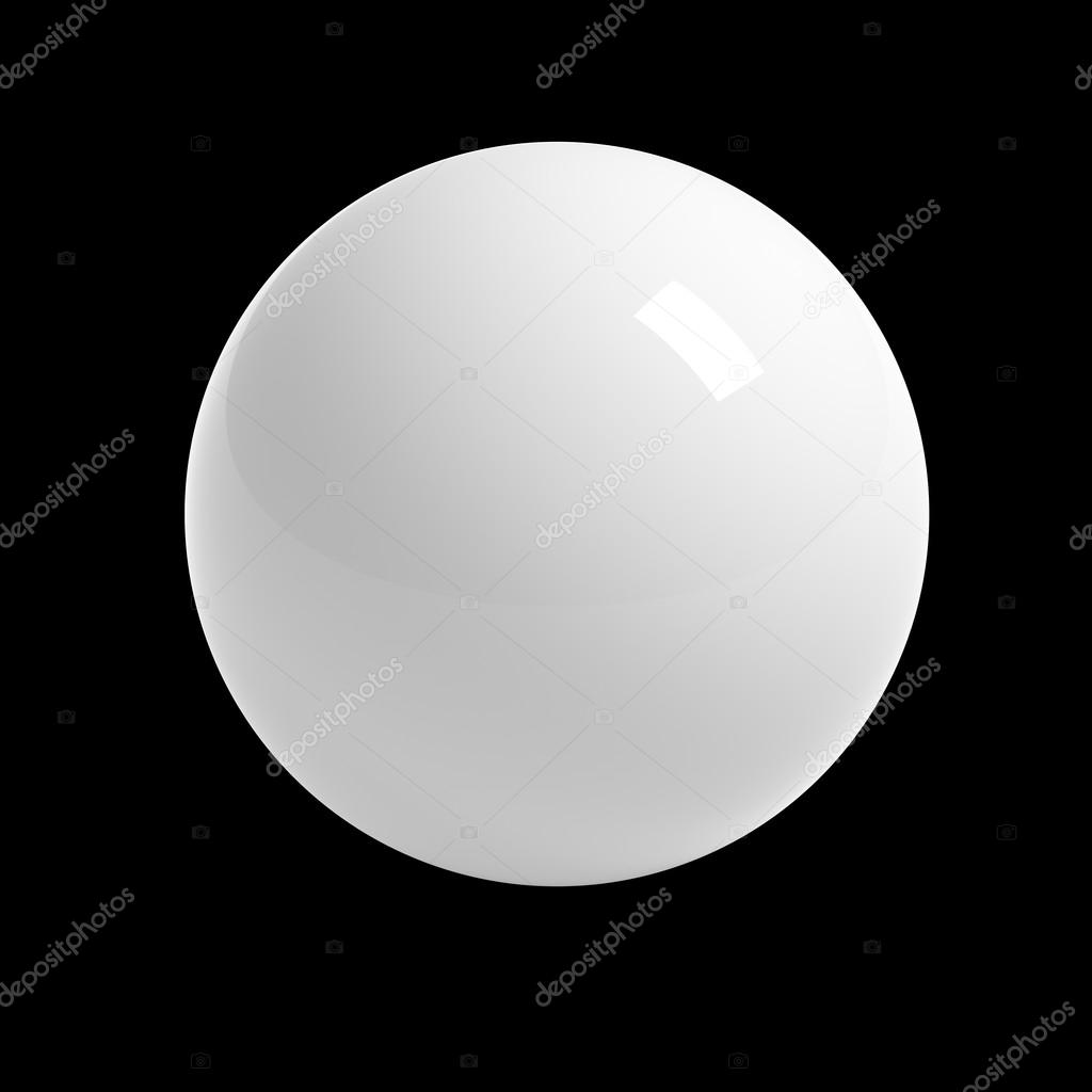 3d Sphere Black And White