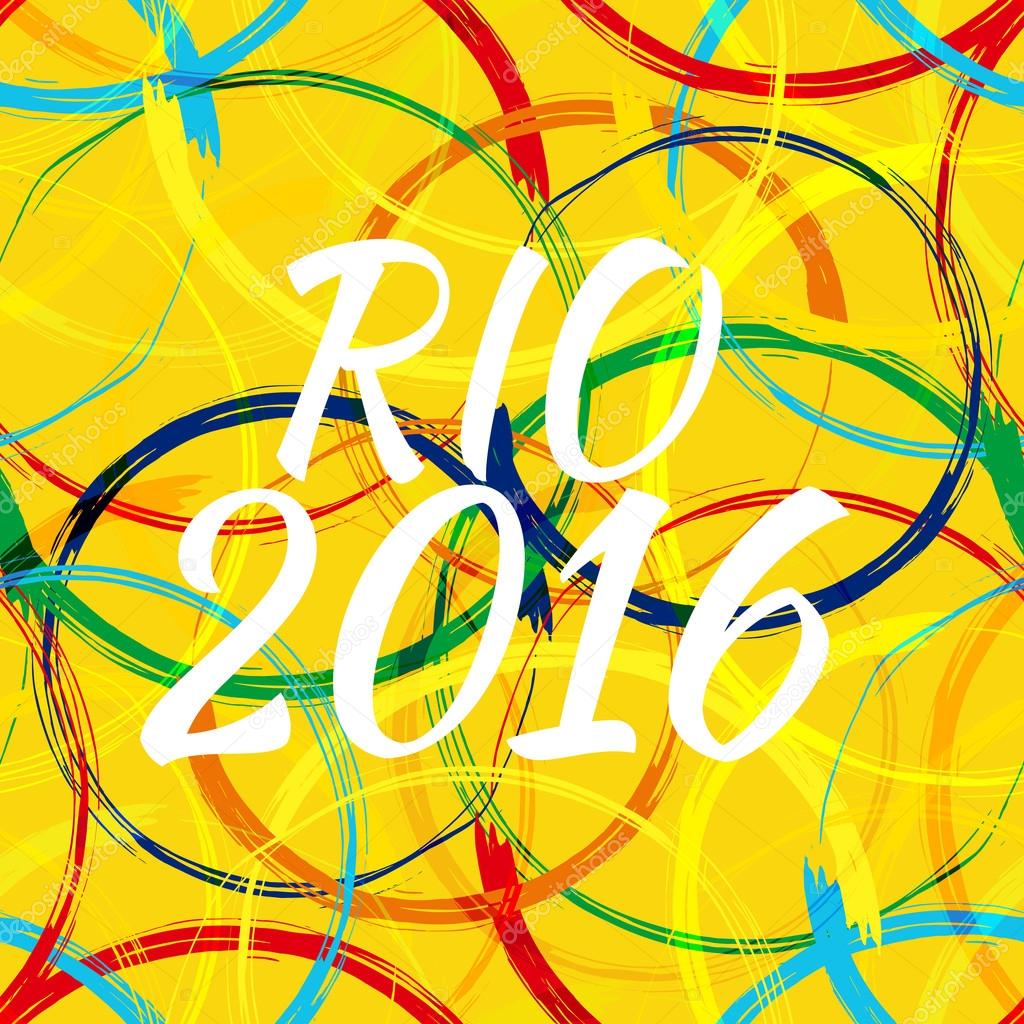 Rio Brazil Games Stock Vector Image by ©oleggankod #119668174