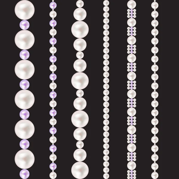 Pearls Border Clip Art