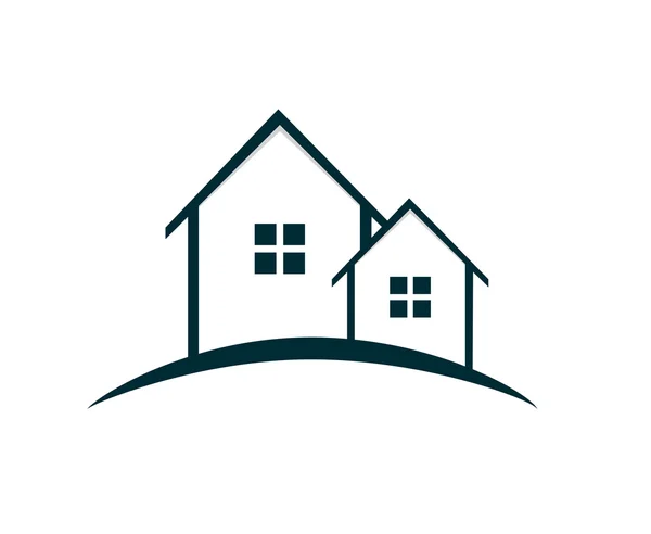 Domy i domki logo — Grafika wektorowa © Glopphy #13139370