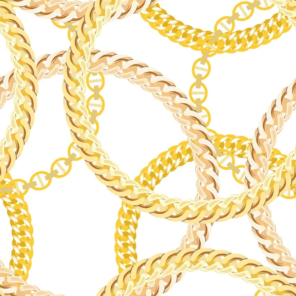 Gold chain vector Vector Art Stock Images | Depositphotos