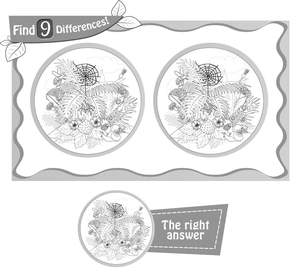 9 differences butterfly Stock Vector Image by ©rodnikovay1 #116918736