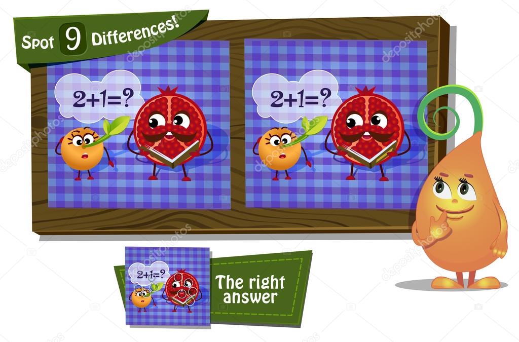 Find 9 differences ladybird Stock Vector Image by ©rodnikovay1 #90384304
