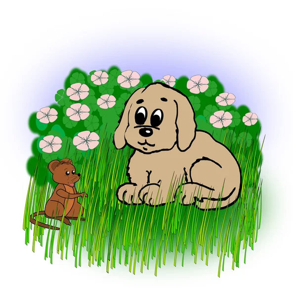Spring dog cartoon Stock Photos, Royalty Free Spring dog cartoon Images ...