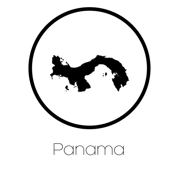 Map of the country of Panama Stock Vector by ©PaulStringer 84254254