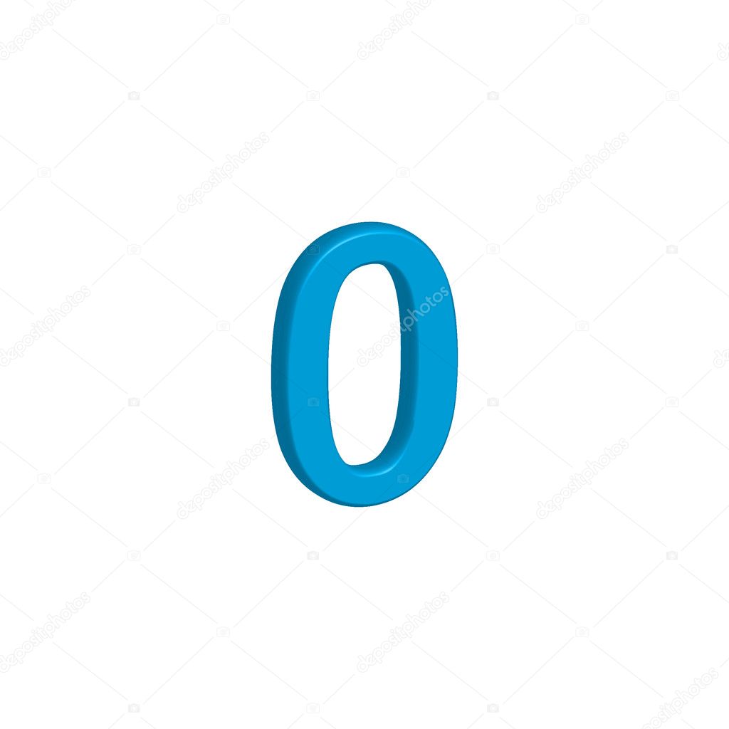 Icon Illustration Isolated on a Background - 0 — Stock Photo ...