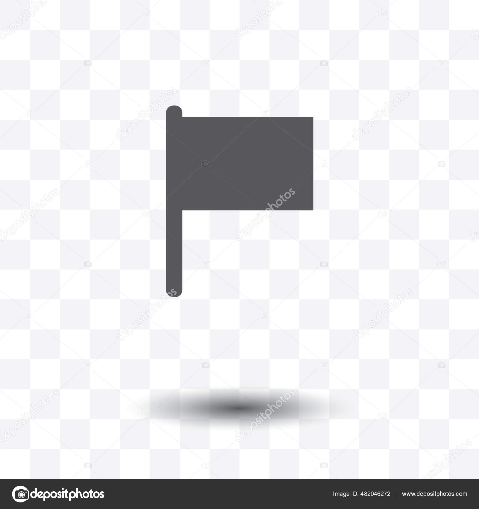 Flag Vector Icon Isolated Transparent Background Stock Vector by ... Flag Vector Icon Isolated Transparent Background Stock Vector by ...