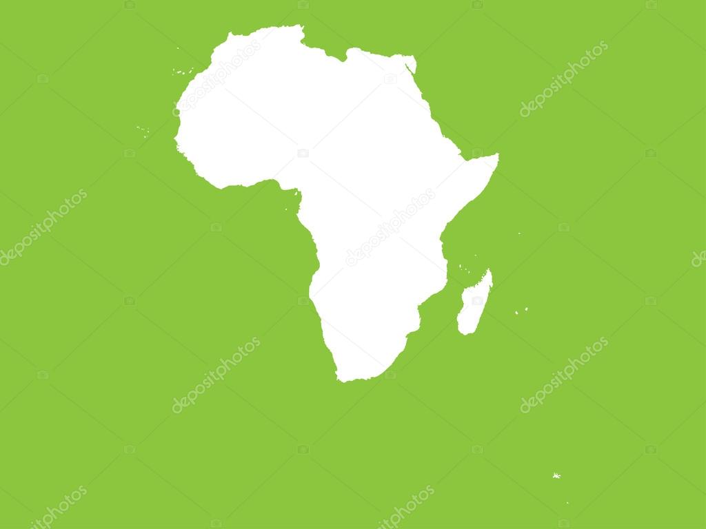 Forme du continent africain image libre de droit par PaulStringer ...