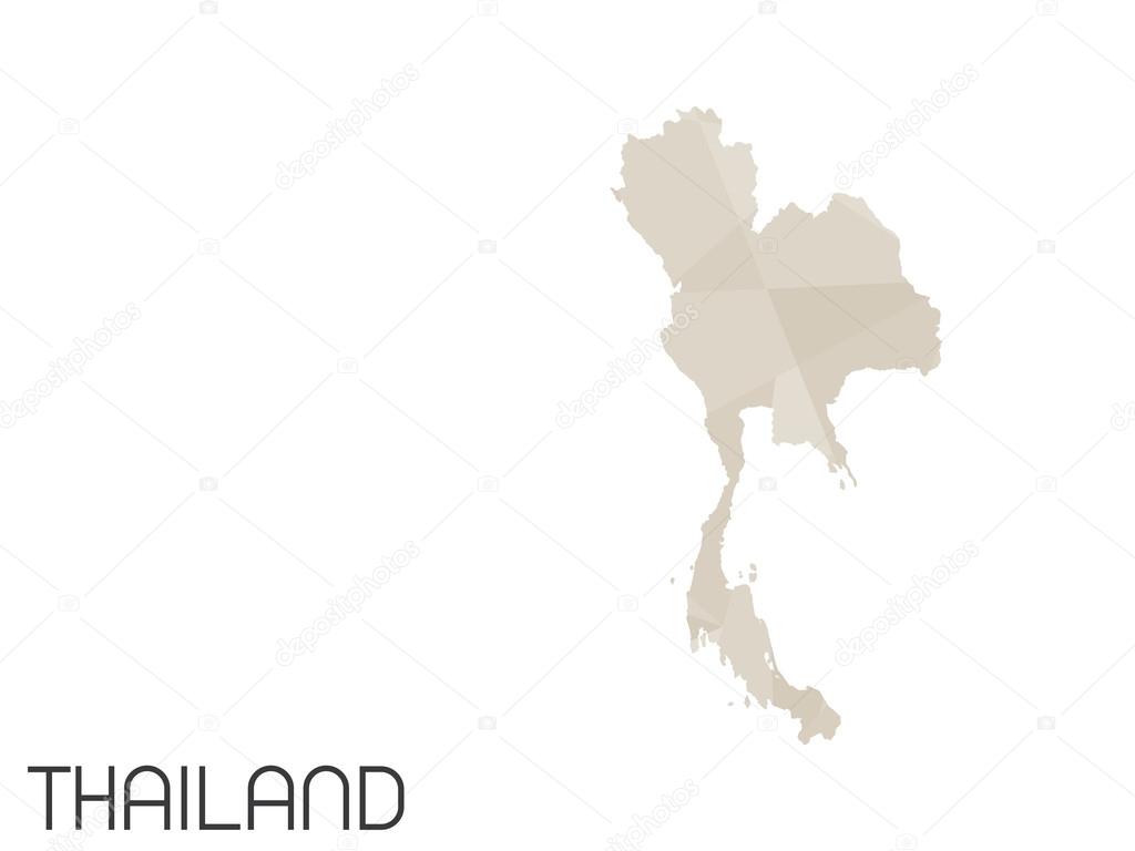 Set of Infographic Elements for the Country of Thailand — Stock Photo ...