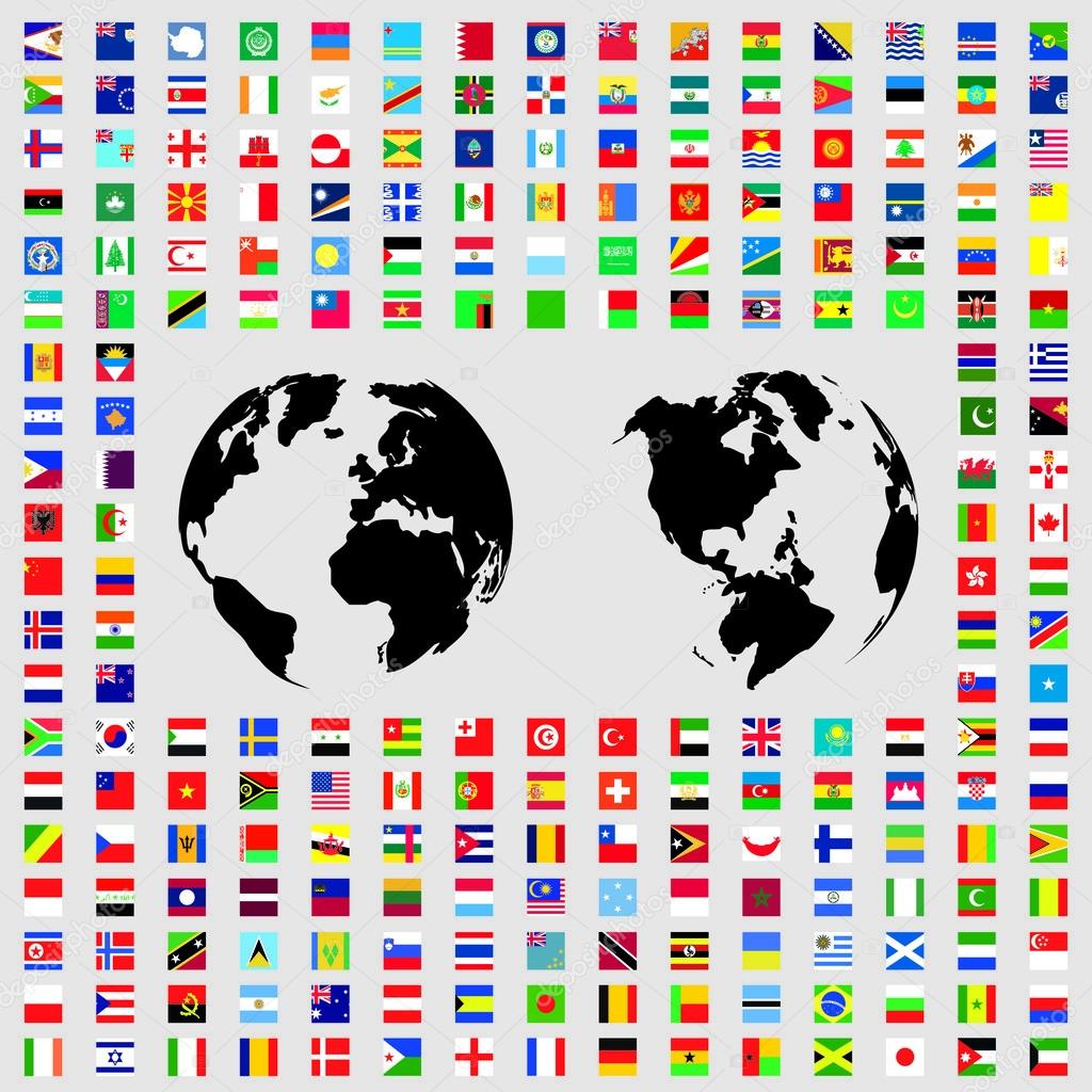 Illustrations of the Flags of the World — Stock Photo © PaulStringer ...