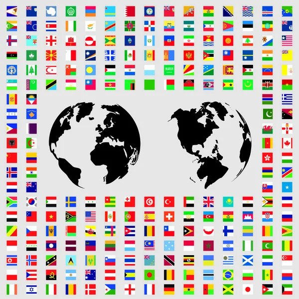 Illustrations of the Flags of the World — Stock Photo © PaulStringer ...