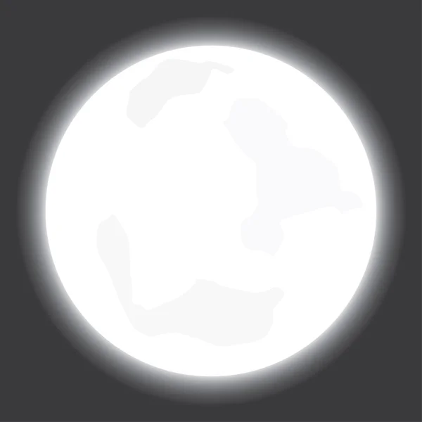 Isolated Illustration of the moon Stock Vector by ©PaulStringer 86419676