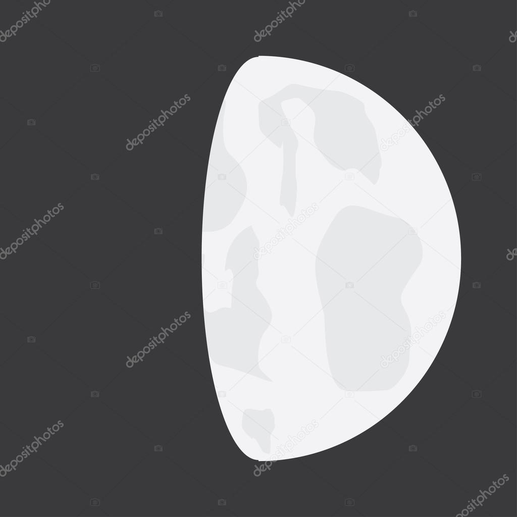 Flat Lunar phases Stock Vector by ©PaulStringer 87578370