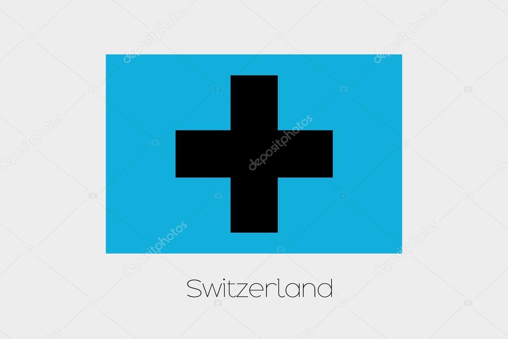 Inverted Flag of Switzerland Stock Vector by ©PaulStringer 87578566
