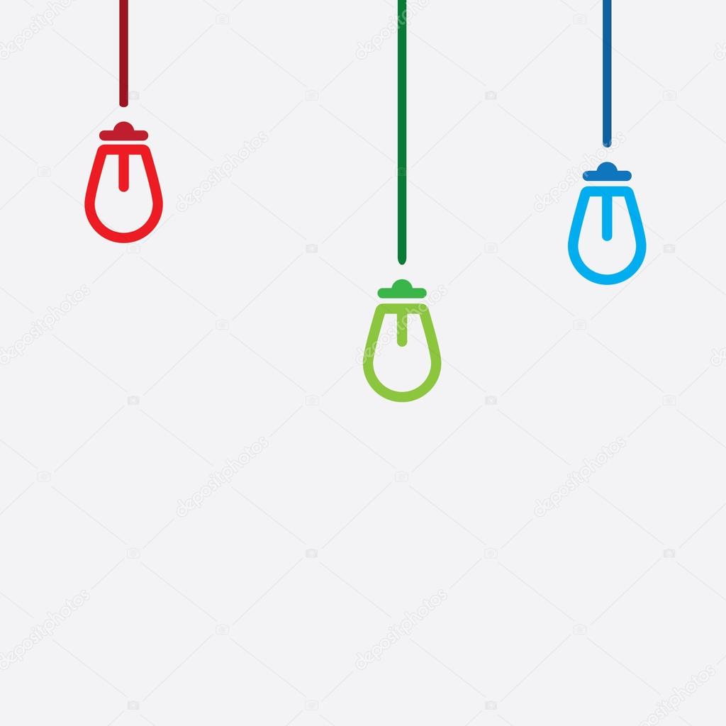 Light bulb idea illustration Stock Vector by ©PaulStringer 87580626