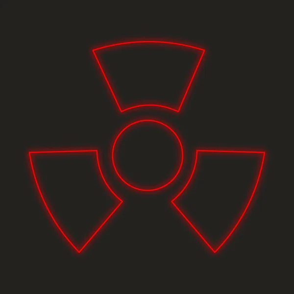 Nuke Symbol Red